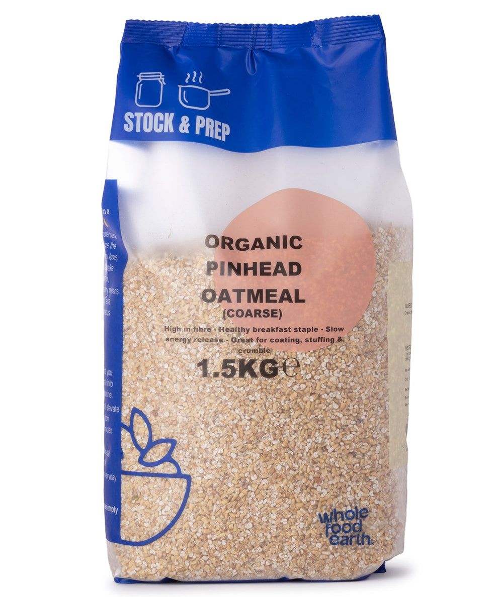 Organic Pinhead (Coarse) Oatmeal - Stock & Prep - 1.5kg – The Stock Outlet